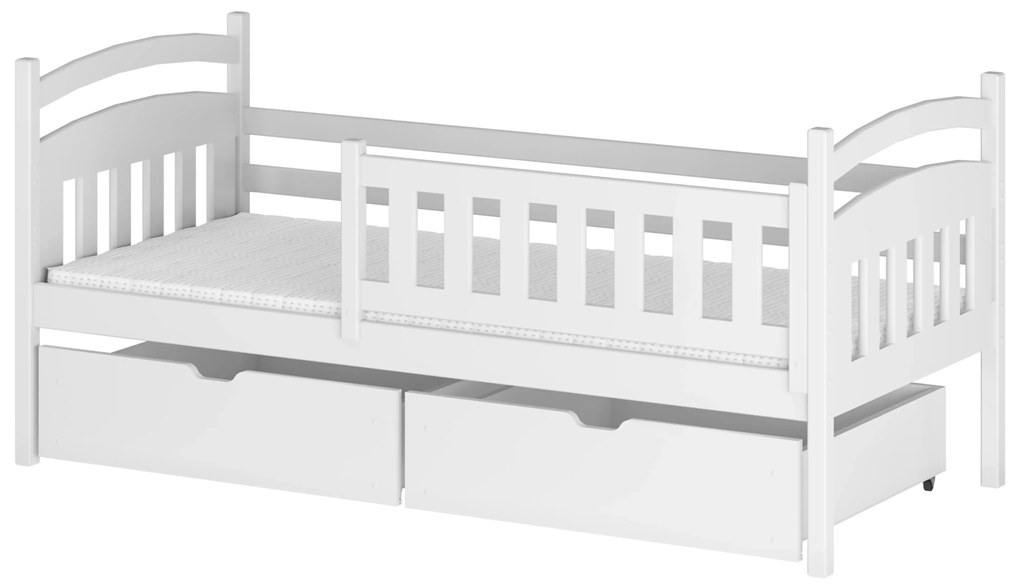 Legno Dětská postel Terezka bílá Rozměr (cm): 80x180