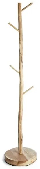 Věšák z teakového dřeva Simla Jungle, výška 180 cm