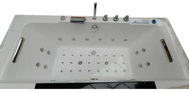 BPS-koupelny Hydromasážní vana HYD-CA938 182x82 s ohřevem vody
