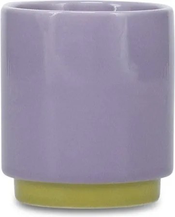 Zelený/fialový kameninový šálek 270 ml Duo – ONA