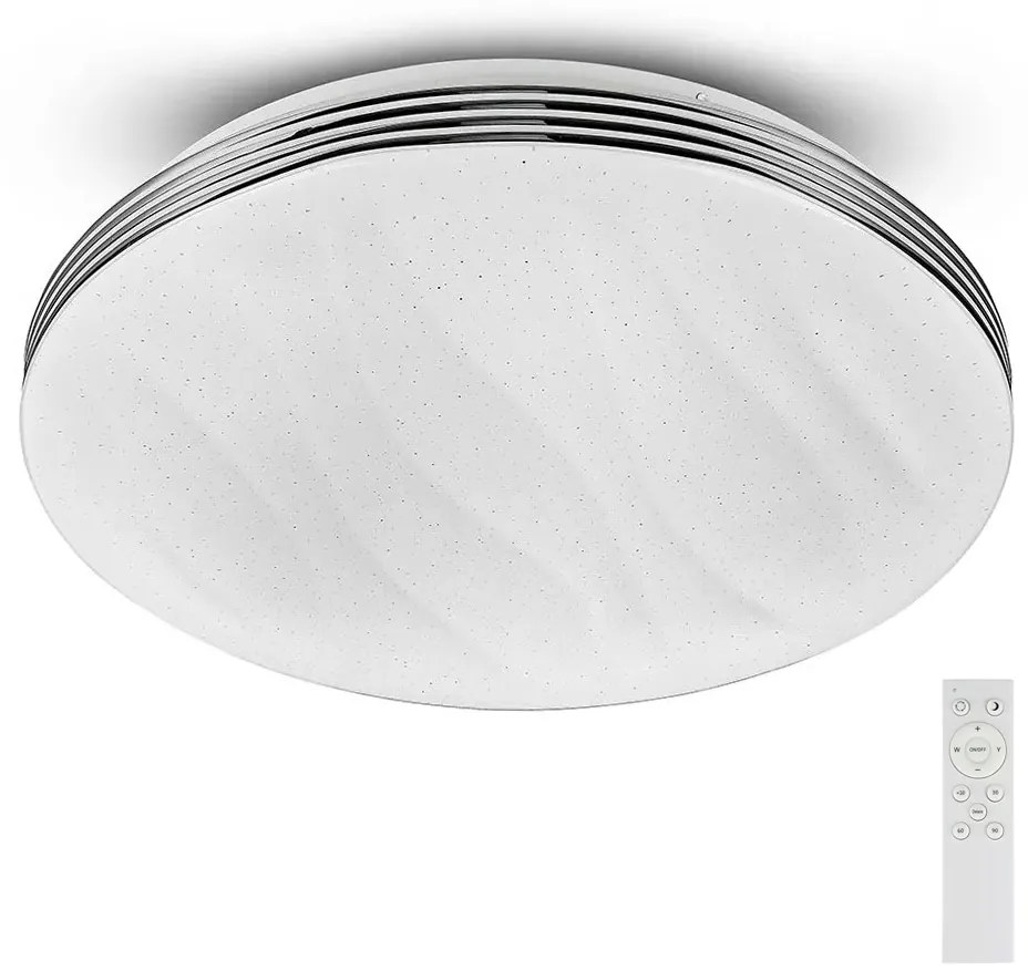 V-Tac LED Stmívatelné stropní svítidlo s dálkovým ovladačem LED/60W/230V pr. 50cm VT0427