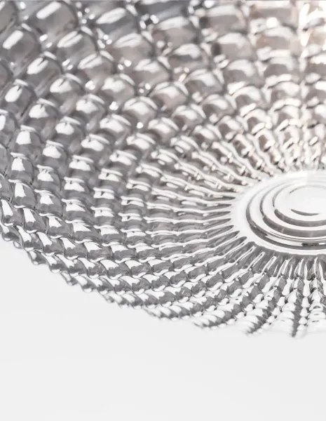 Designové stropní svítidlo Clam 30 chrom