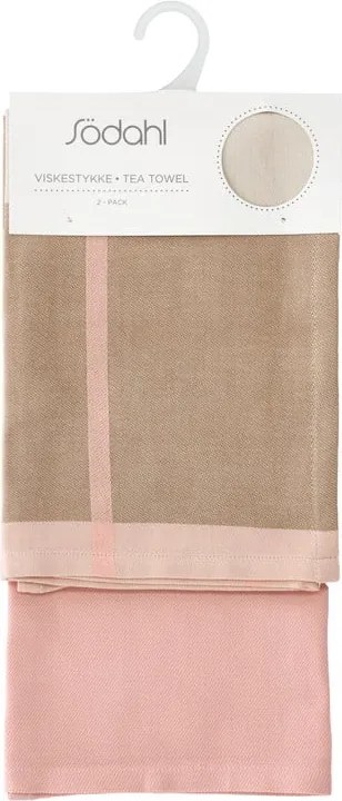 Bavlněné utěrky v sadě 2 ks 50x70 cm Blocks – Södahl