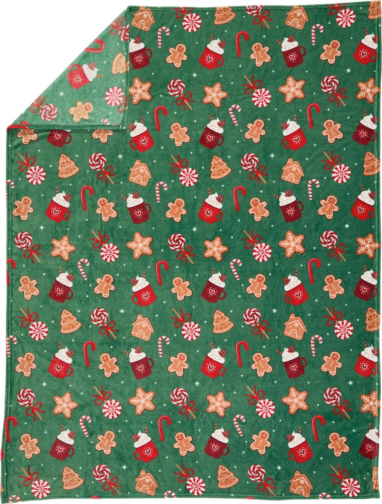 XXXLutz DOMÁCÍ DEKA, polyester, 150/200 cm X-Mas - Sváteční textil - 007696044001