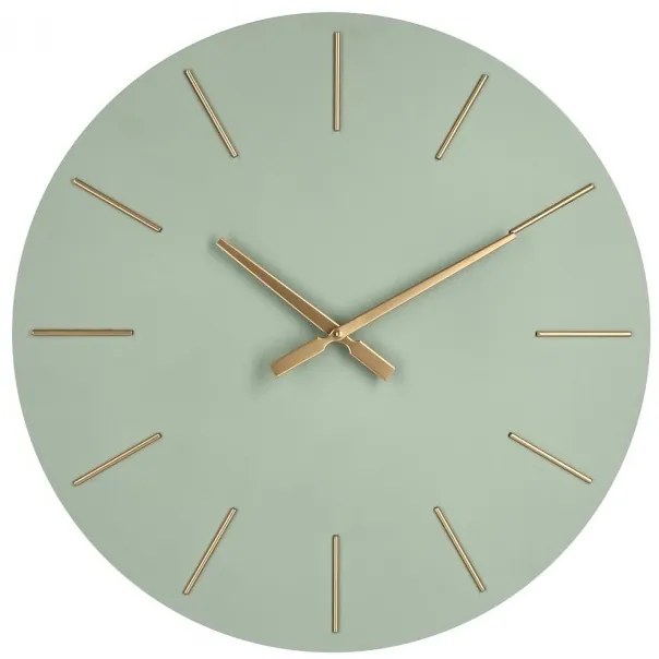 BIZZOTTO Nástěnné hodiny TIMELINE zelené 60cm 0182388