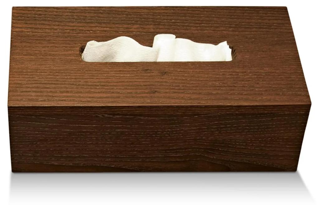 Decor Walther Box na papírové kapesníky WO KBE tmavé dřevo