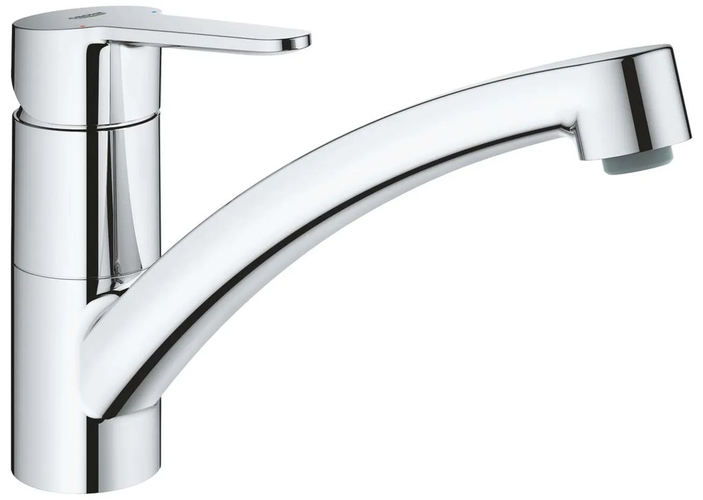 Grohe BauEco - Dřezová baterie, chrom 31680000