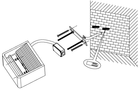 Eglo 96497 - LED Venkovní nástěnné svítidlo DONINNI 1xLED/6W/230V IP44