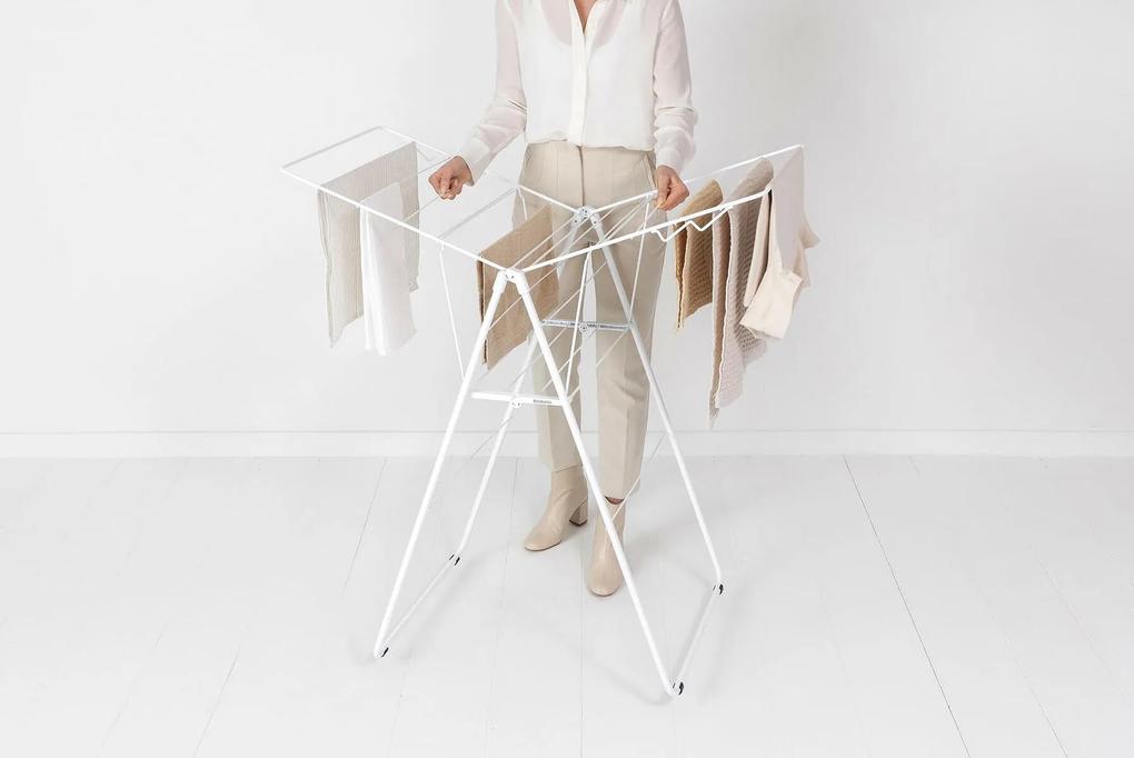 Domácí sušák na prádlo Hangon 108 cm bílý