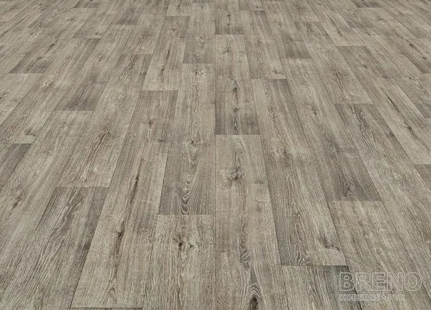 Breno PVC GREENLINE Sand Oak 0401 – šedobéžové dřevo, šíře 400 cm
