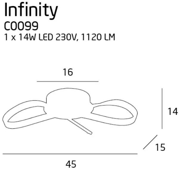 Maxlight Stropní svítidlo Maxlight C0099 INFINITY