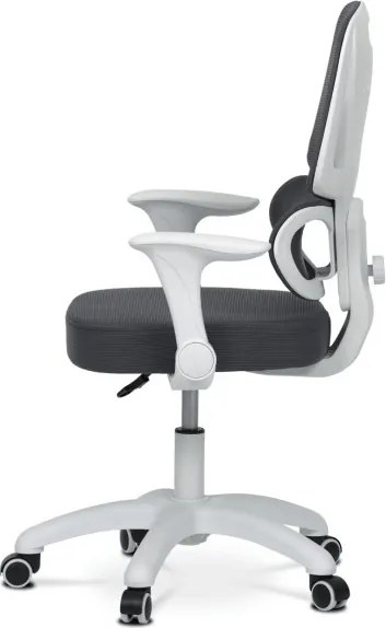 Dětská otočná židle šedá KA-K1063 GREY