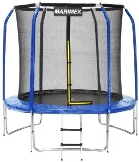 Trampolína Marimex 244 cm + ochranná síť + schůdky