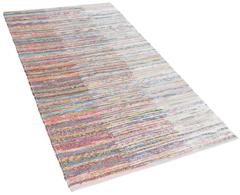 Barevný tkaný bavlněný koberec 80x150 cm - MERSIN