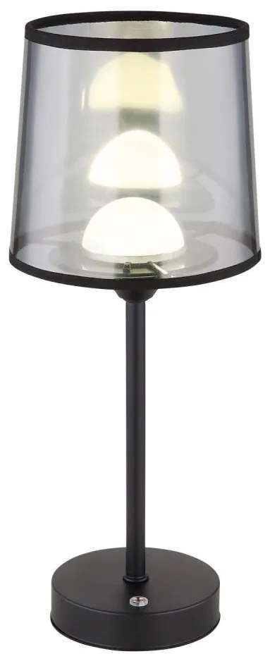 Globo 21008S - LED Stmív. stolní lampa LUNKI LED/2,5W/3,7V 2700/4000/6500K černá
