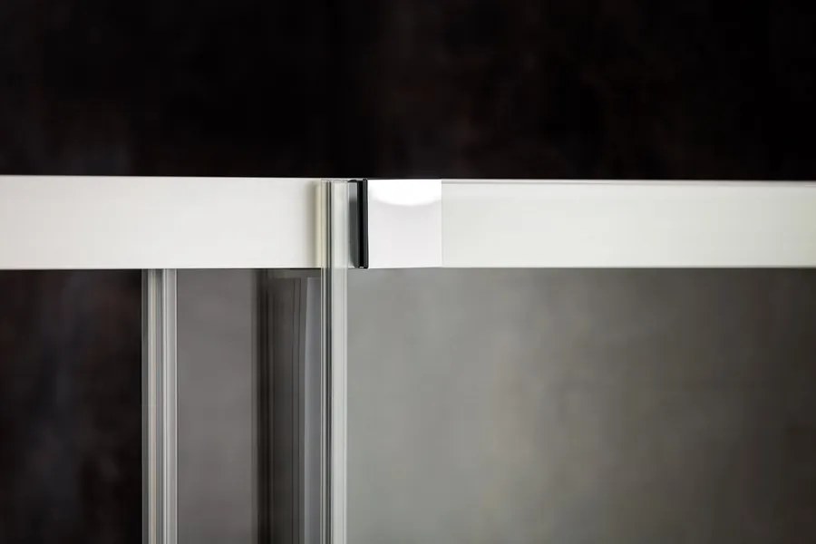 Ravak Matrix MSD4 Sprchové dveře čtyřdílné 160 cm Profil: Lesk, Sklo: Hladké čiré