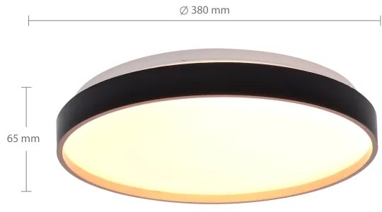 Brilagi - LED Stmívatelné stropní svítidlo CALA LED/48W/230V 3000-6500K + DO