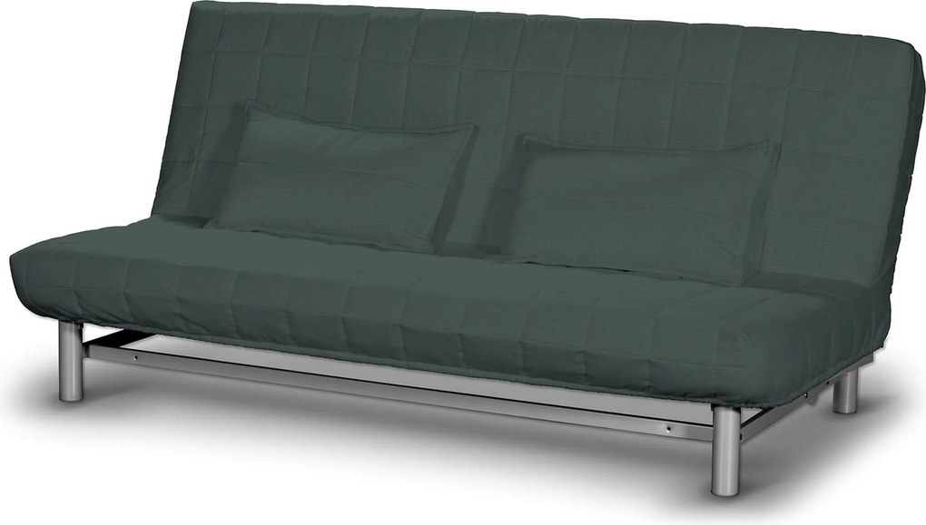 Potah na pohovku IKEA  Beddinge krátký barva zelená látka sametová