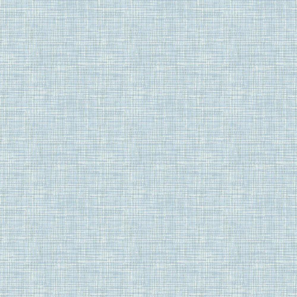 Světle modrá vliesová tapeta, imitace hrubé látky FT221243, Fabric Touch, Design ID