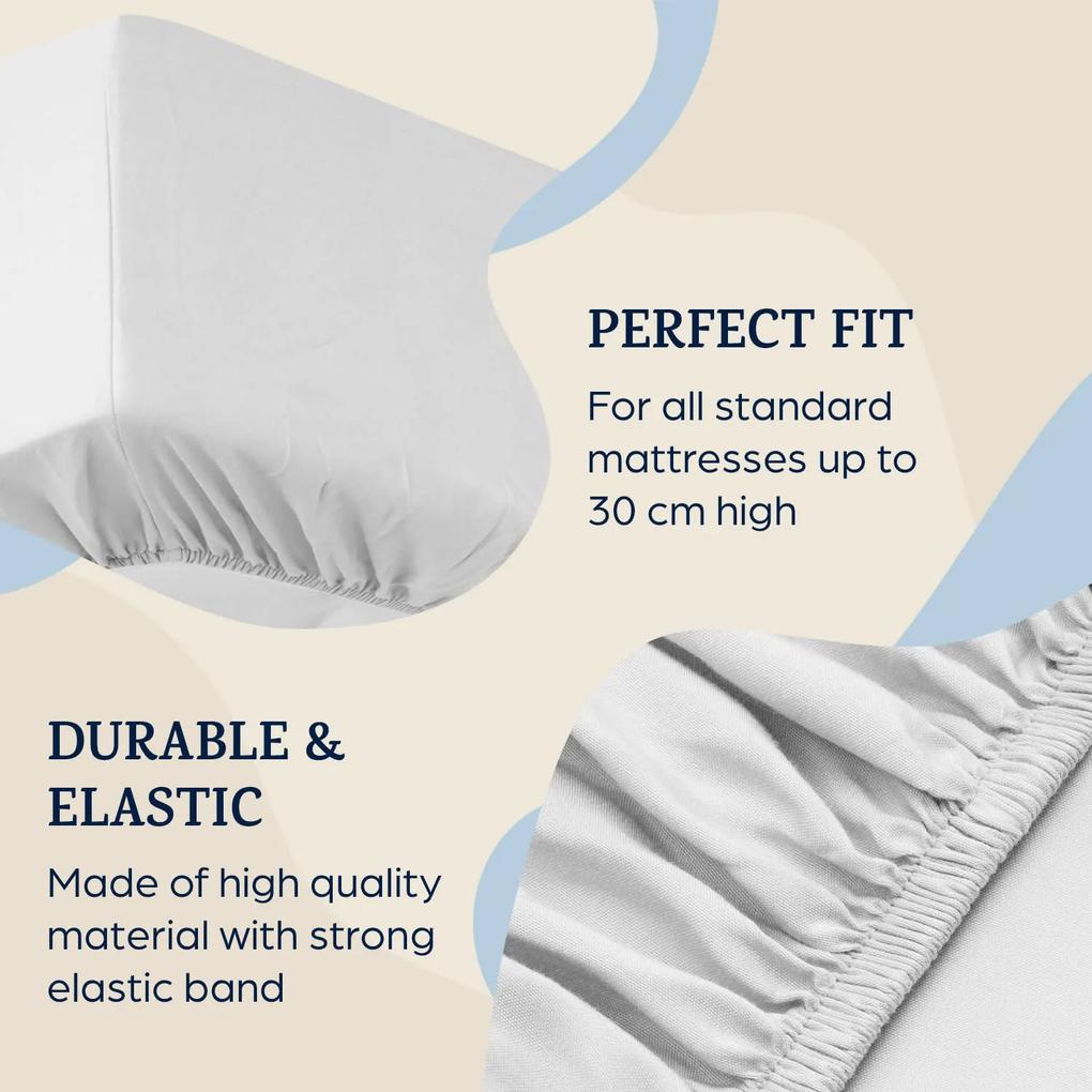 Soft Wonder-Edition, napínací prostěradlo na postel, 140–160 x 200 cm, mikrovlákno