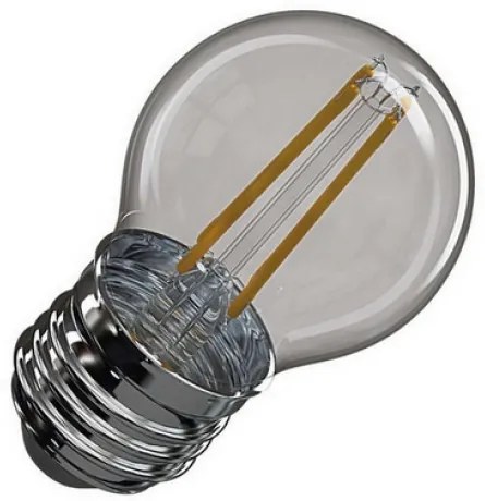 LED žárovka E27 EMOS Filament Mini Globe 3,4W (40W) teplá bílá (2700K) ZF1120