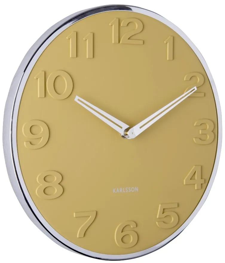 Designové nástěnné hodiny 5759YE Karlsson 30cm