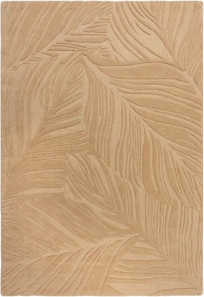 120x170 Kusový koberec Solace Lino Leaf Stone