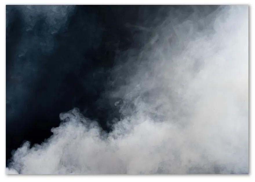 Wallmuralia Fotoobraz na skle Bílý dým 100x70 cm