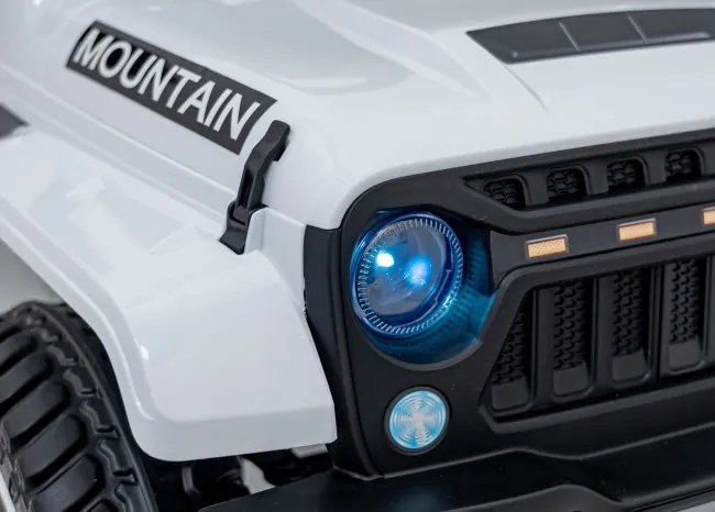 Elektrické autíčko Off Road MOUNTAIN bílé