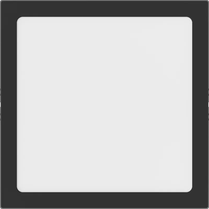 Mexen LDSS, LED stropní svítidlo, rozměr 30 x 30 cm, 24W, studená - 6500K, 1920 lm, černá - L213-030-2465-70