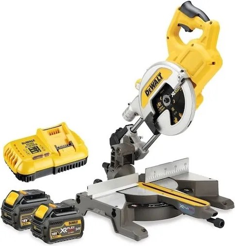 Aku pokosová pila DeWALT DCS777T2-QW, 2x FLEXVOLT 6,0Ah (063827)