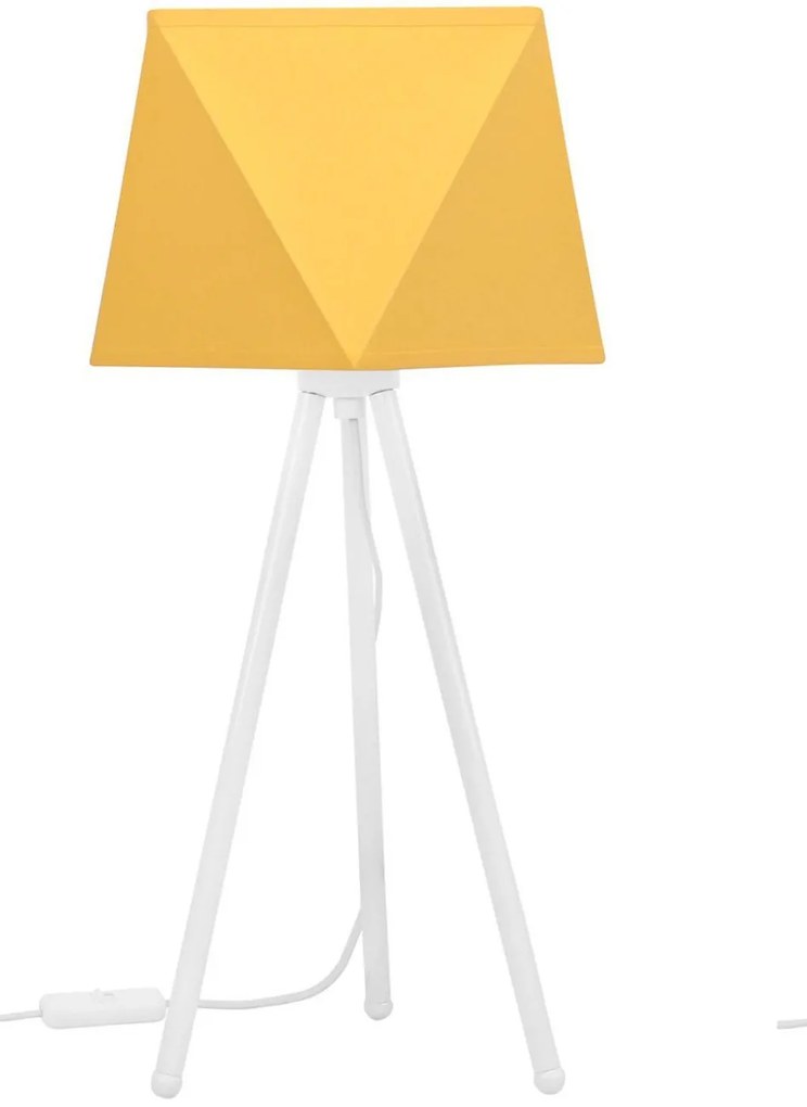 Stolní lampa Diamond, 1x textilní stínítko (výběr z 10 barev), (výběr ze 3 barev konstrukce)