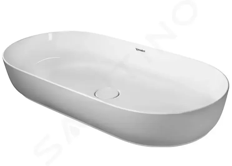 DURAVIT - Luv Umyvadlo na desku, 800x400 mm, WonderGliss, bílá (03798000001)