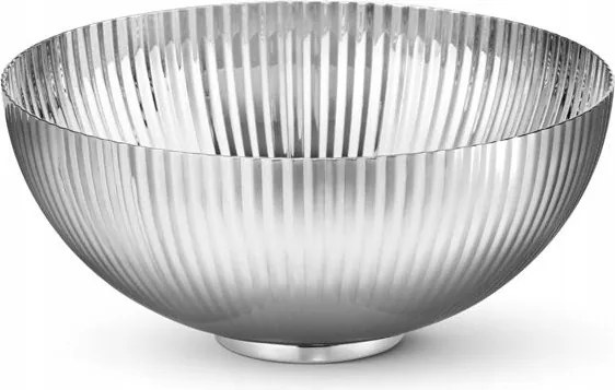 Georg Jensen Bernadotte Dekorativní mísa z leštěné oceli 13 cm