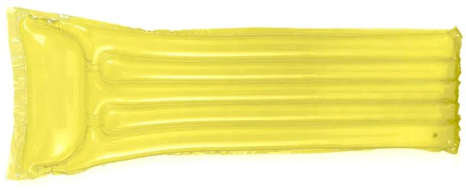 MAXMAX Nafukovací lehátko ECONOMIC 183cm - žluté