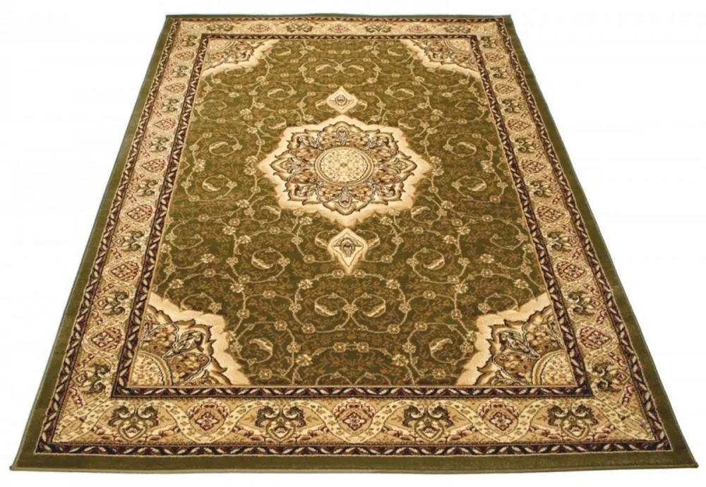 Kusový koberec klasický vzor 2 zelený 200x300cm