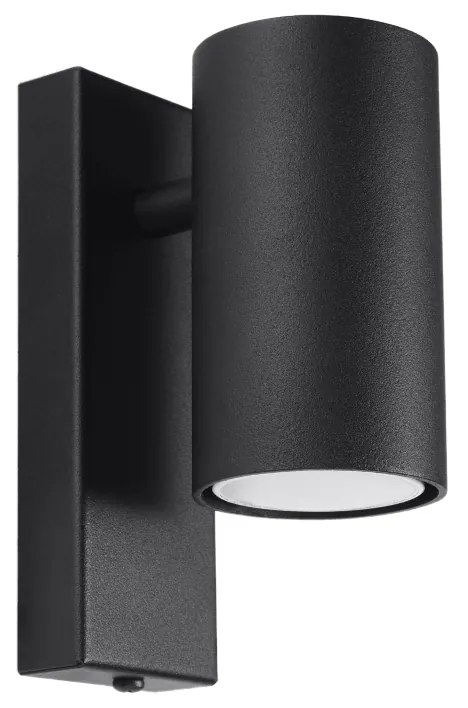 Sollux Lighting Nástěnné svítidlo UTTI černé