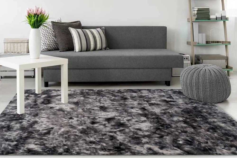 Lalee Kusový koberec Bolero 500 Graphite Rozměr koberce: 120 x 170 cm