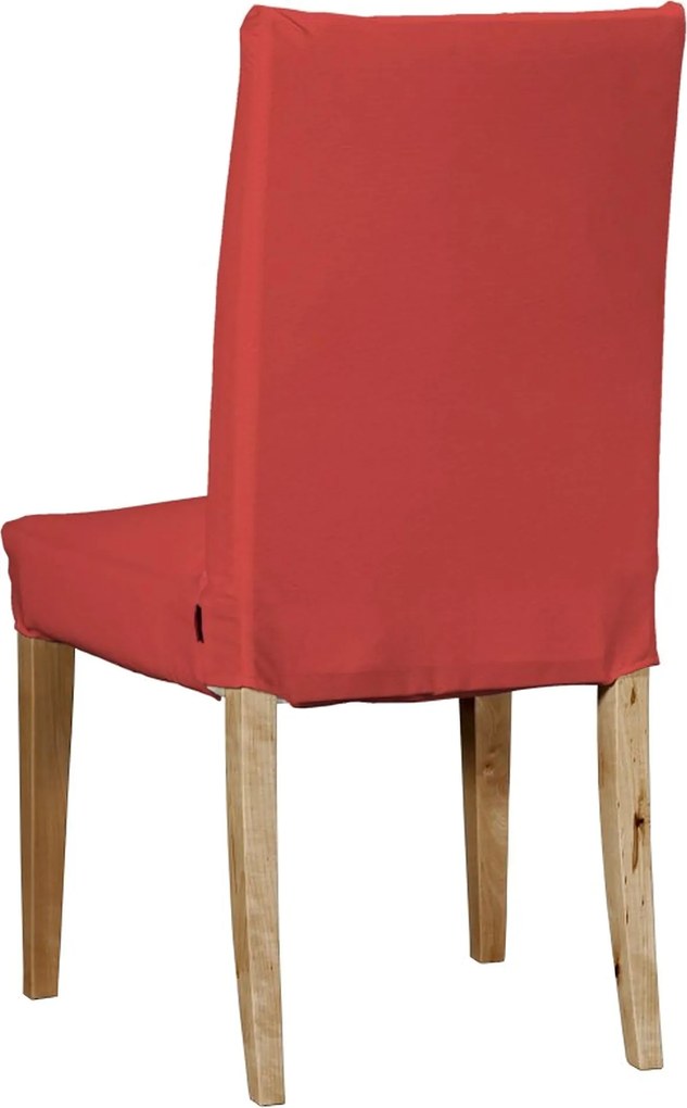 Potah na židli IKEA  Henriksdal, krátký barva červená
