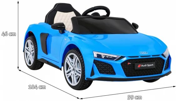 Dětské elektrické auto Audi R8 LIFT Modré