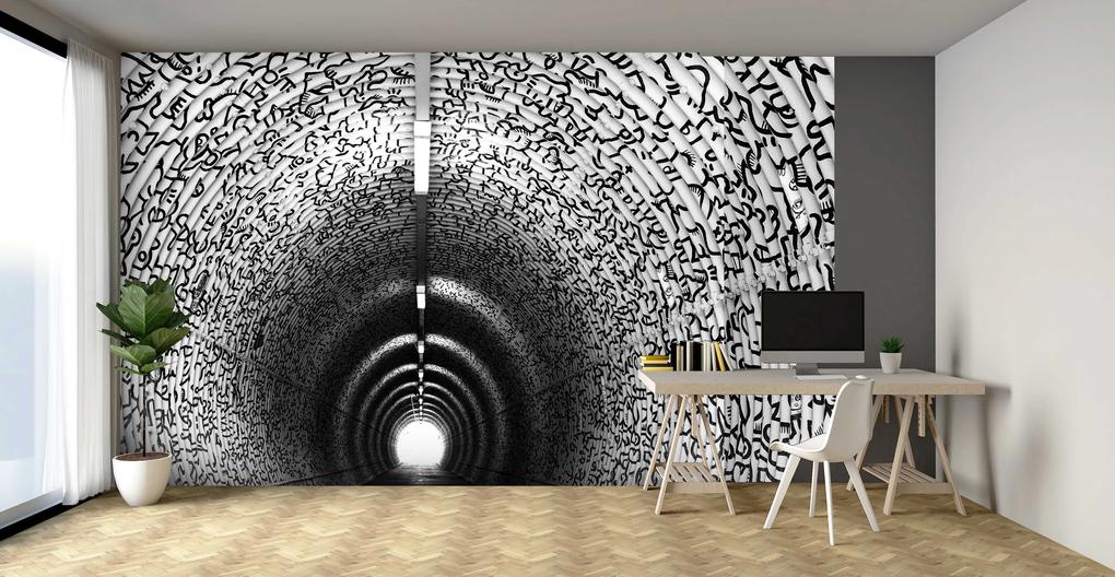 Malvis ® Tapeta Světlo na konci tunelu Vel. (šířka x výška): 432 x 290 cm