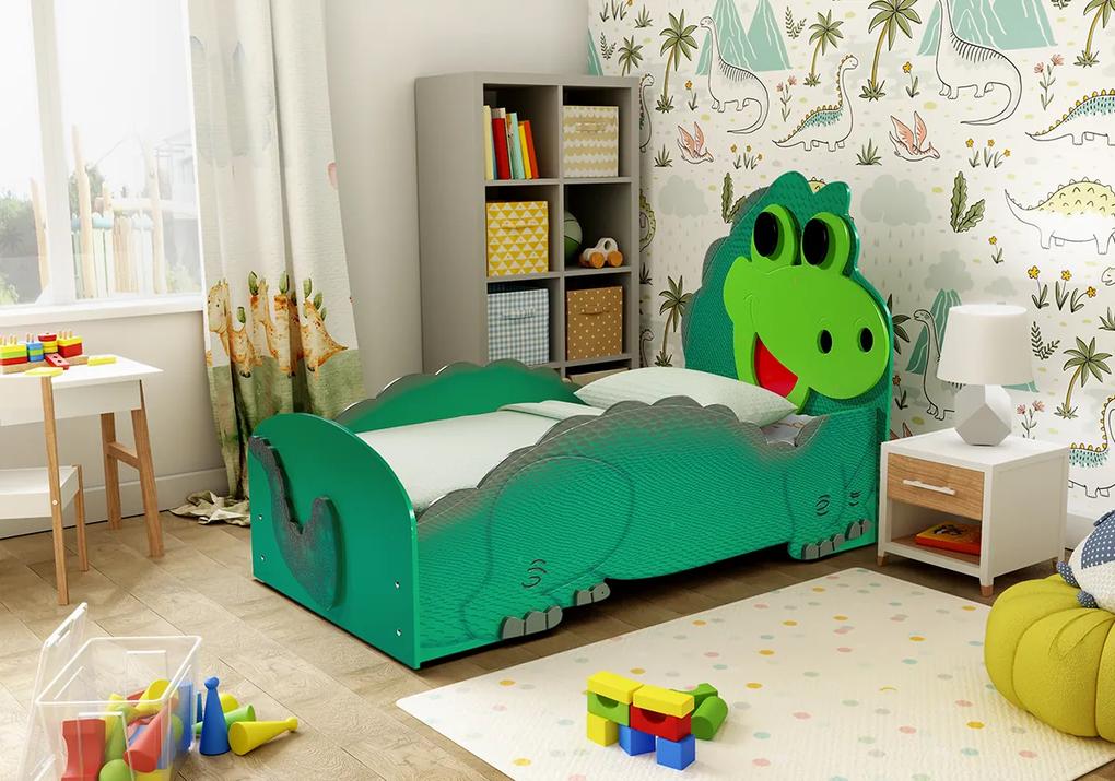 Plastiko Dětská postel Dino 200x90