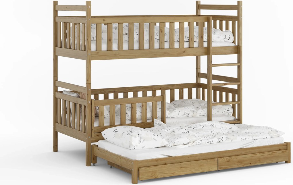 Rkids | Patrová postel Trino 80x200 Dub