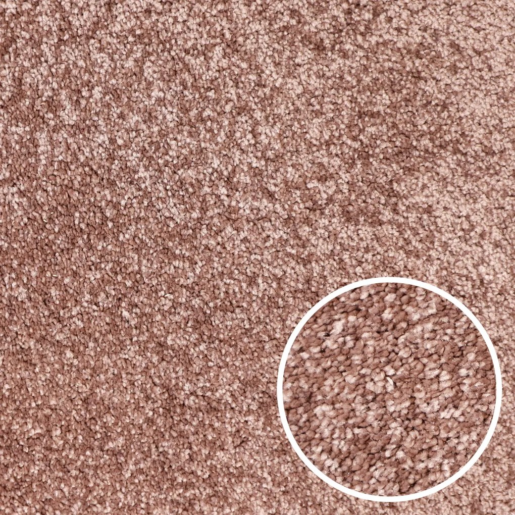ITC, Metrážový koberec Liliana 7675, na míru, šíře 4m,5m, růžová, fusion back, dětský pokoj