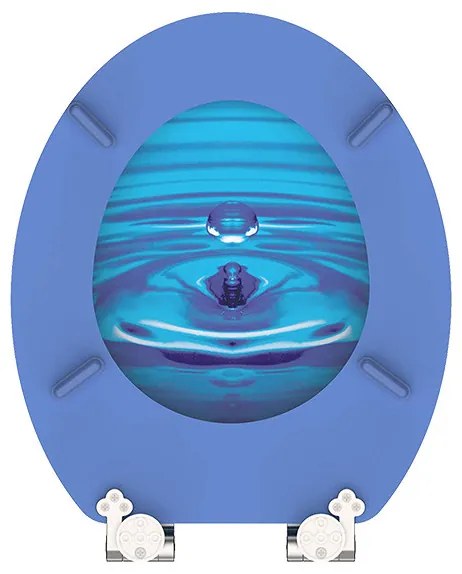 Eisl / Schüette Eisl WC sedátko Blue Drop MDF SoftClose