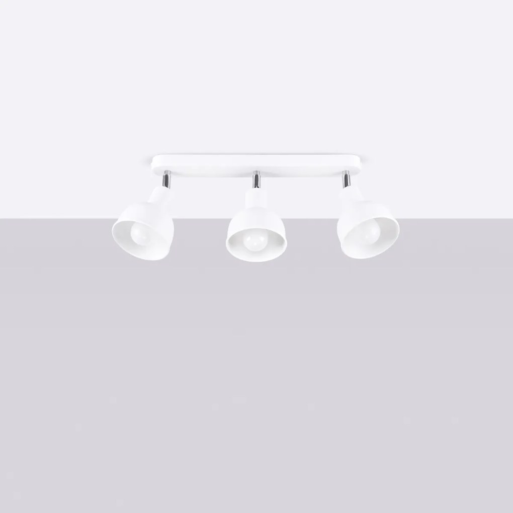 Sollux Lighting Stropní svítidlo ELBA 3 bílé