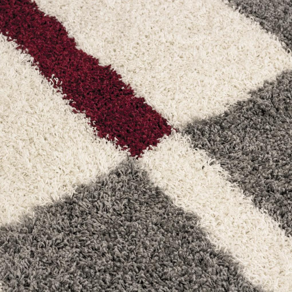 Ayyildiz Kusový koberec GALA 2505, Červená Rozměr koberce: 120 cm KRUH