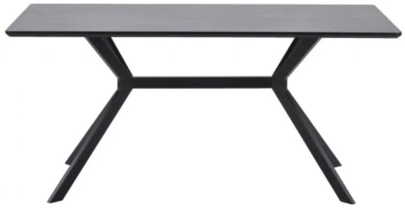 Bruno jídelní stůl obdélníkový černý 200x90 cm