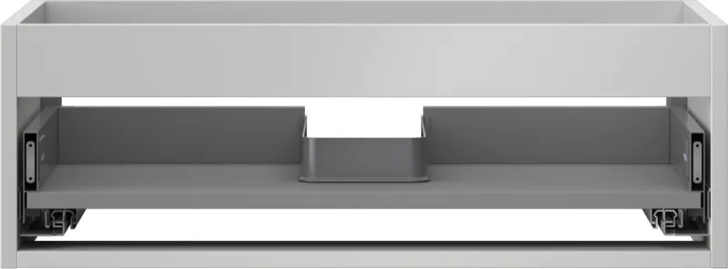 Mexen Box-A, závěsná skříňka 70 cm, 1 zásuvka, šedá matná, 91AX0-0700-235-1-62