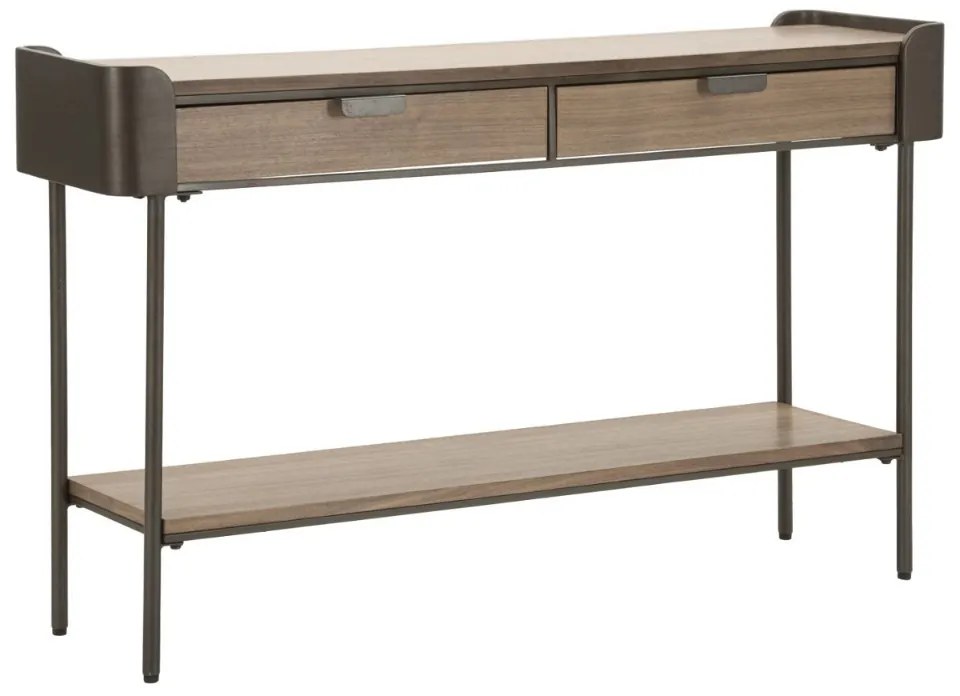 Designová konzole Ekewaka 120 cm hnědá